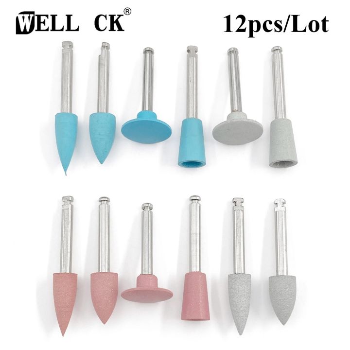 WELLCK Dental Silicone Grinding Heads Teeth Polisher for Low-speed ...