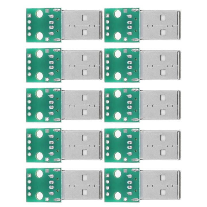10PCS Lightweight 4 Pins USB Type a To DIP Adapter Board Mini ...