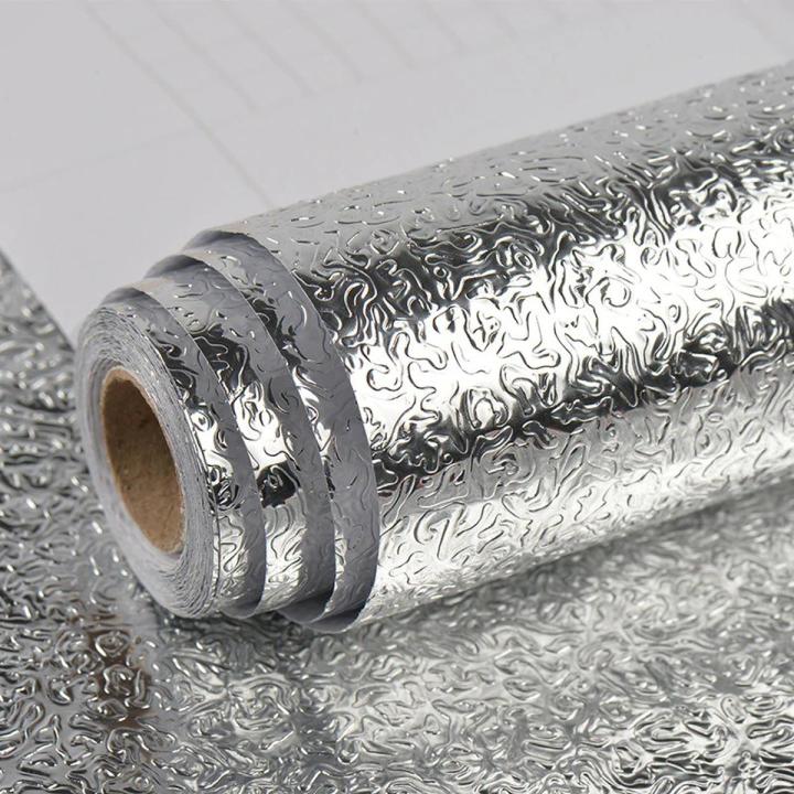 Waterproof Fireproof Aluminium Foil Sheet Sticker - 61 x 150 cm | Daraz.pk