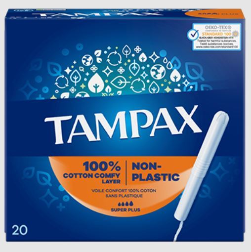 Tampax Cardboard Regular Applicator Tampons-Tampax Cardboard Super Plus ...