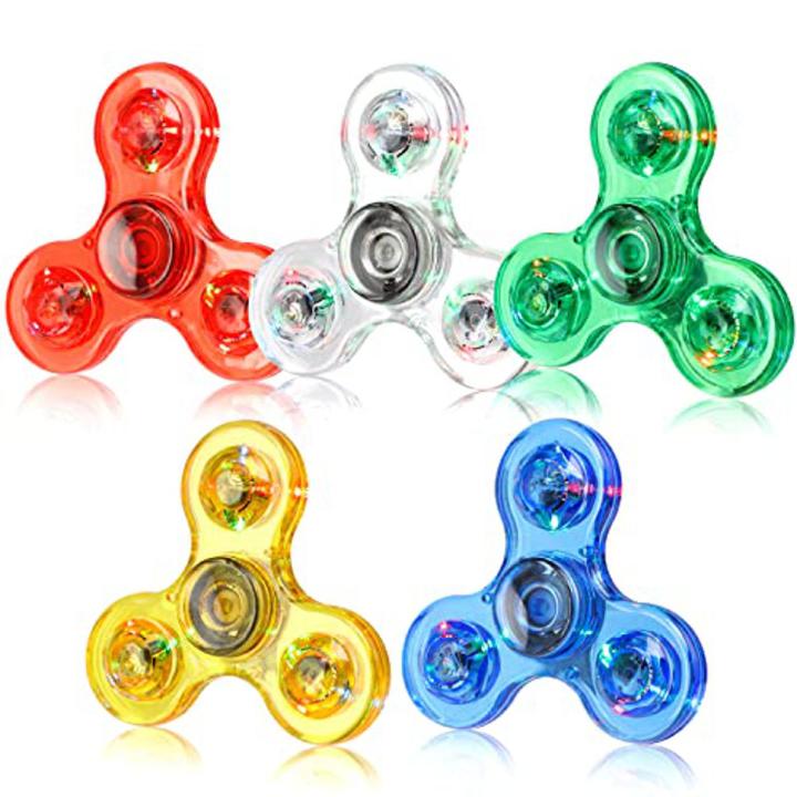 Fidget Tri Spinner With Built In Led Lights - Multi | Daraz.pk