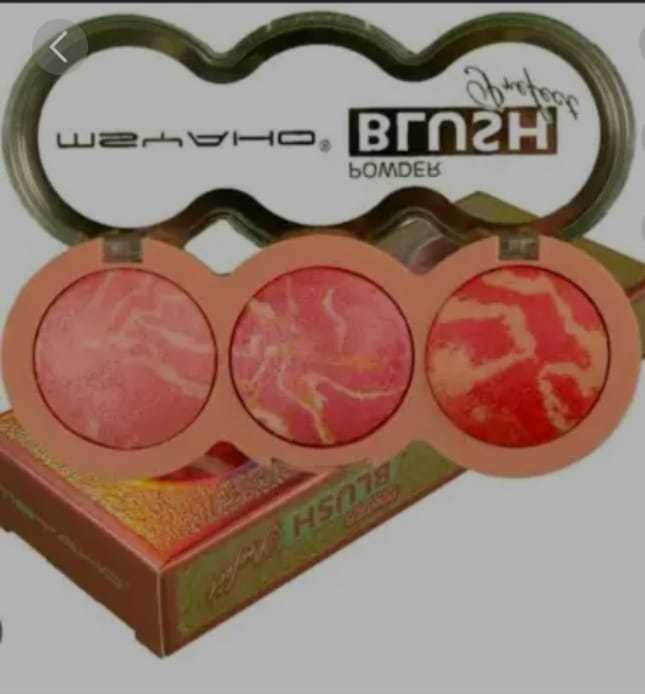 Msyaho Blush 3 Color Highlighter Palette ||Professional Highlighter ...