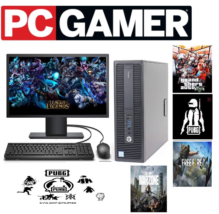 ProDesk 800/600 G2 FuLL Gaming pc Intel Core i5 6th Generation 3.20 GHz ...