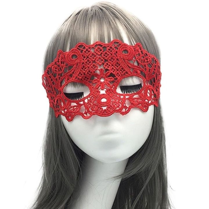 Gift Face Hollow Lace Eye Cosplay Prom Props Fancy Lace Masquerade Half ...