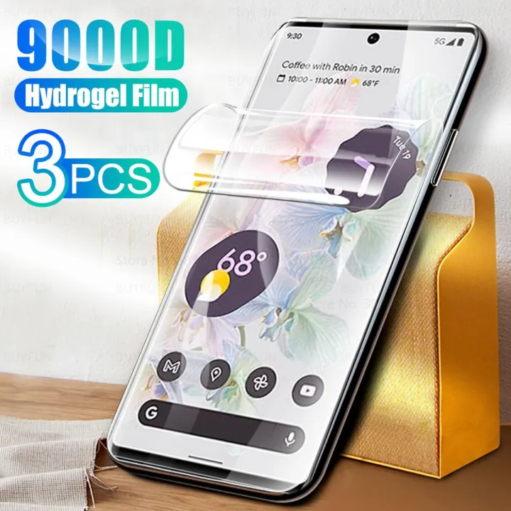 For Google Pixel 6 pro 3pcs Hydrogel film For Google Pixel 6 pro Screen ...