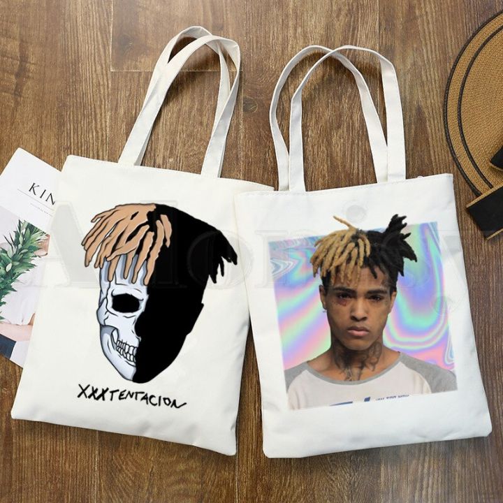 Xxxtentacion Revenge Newest Rapper Hip Hop Handbags Cloth Canvas Tote ...