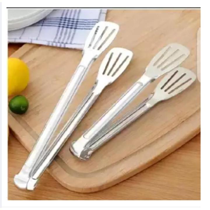 Stainless Steel Kitchen Tong For Grilling ,BBQ and Flip and Fry Chimta ...