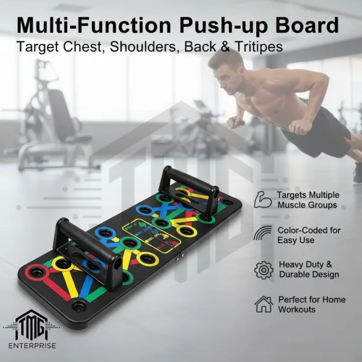 Multifunction Push-Up Board – Foldable Push Up Rack System for Men ...