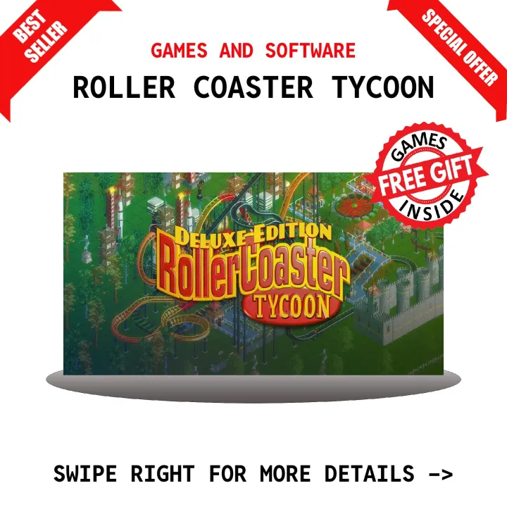 ROLLER COASTER TYCOON - PC Game - Easy Installation Guide - GoogleDrive ...