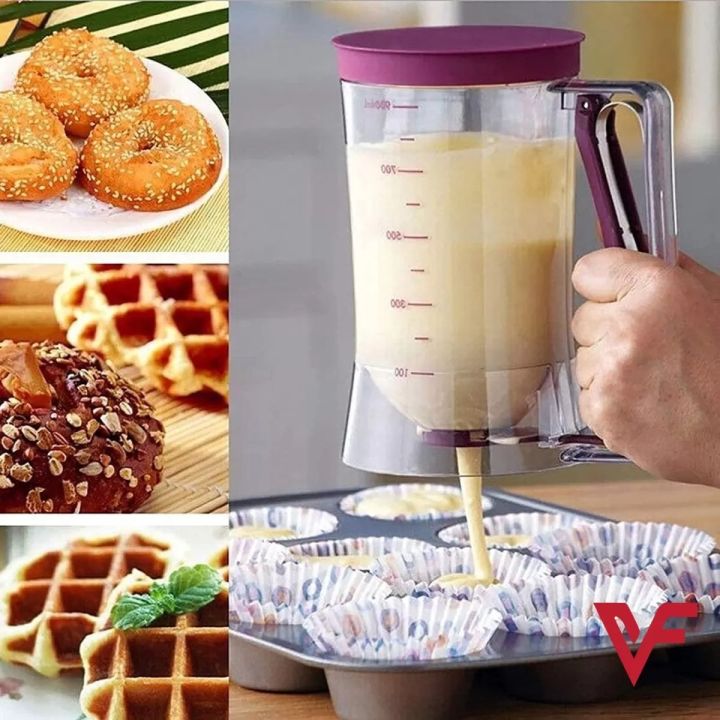 Manual Batter Dispenser For Cupcake Pancake Kitchen Pancake Batter ...