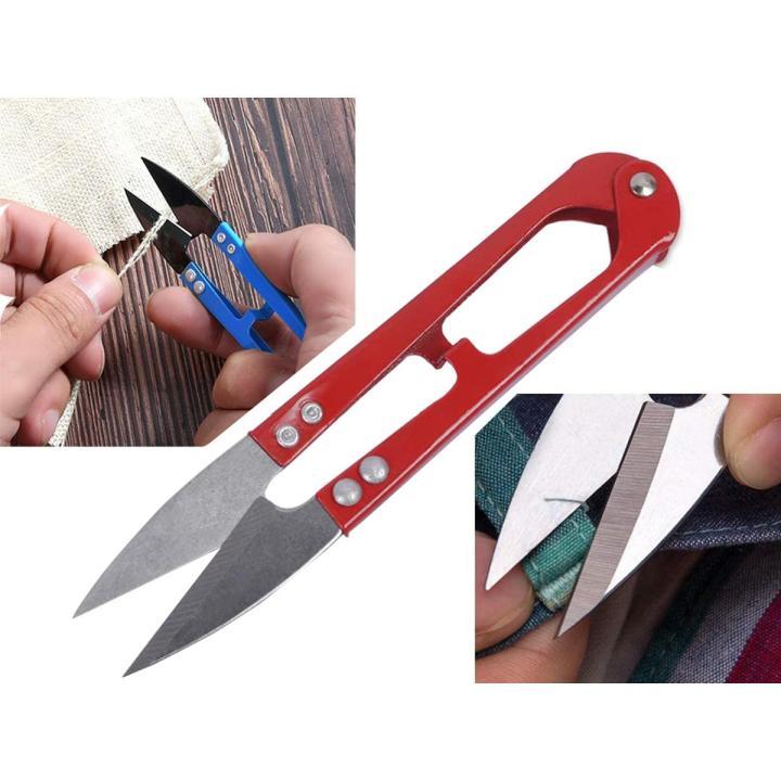 U Shaped Tailor's Thread Cutter Clipper Mini Scissors / Stainless steel ...