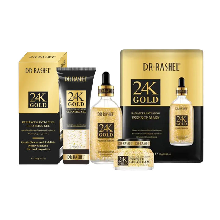 DR.RASHEL 24K Gold Series (Gel Cream - Cleansing Gel - Eye Serum ...