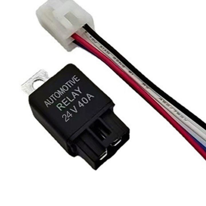 1Piece 40AMP DC Car A/C Relay Headlight Relay Fan Relay and Harness 14 ...