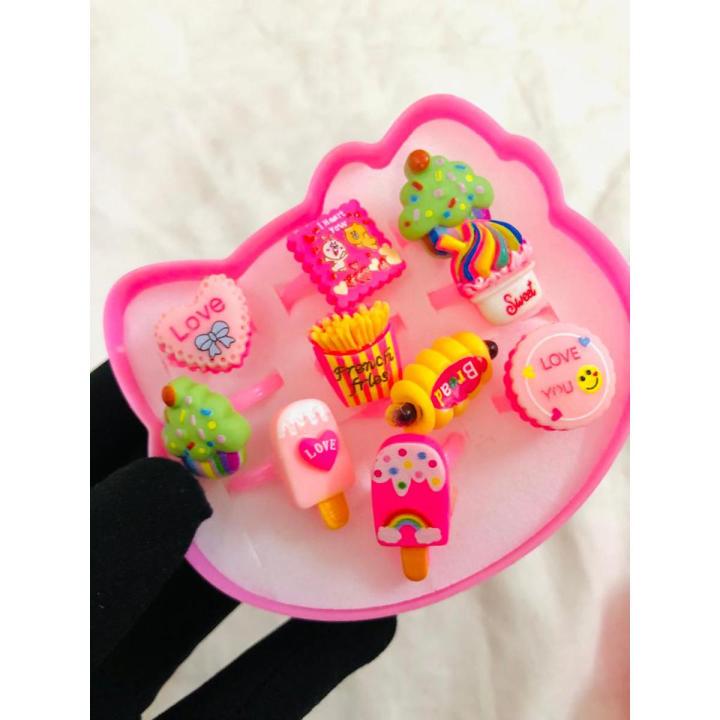 10 COLORFUL RINGS FOR KIDS | Daraz.pk