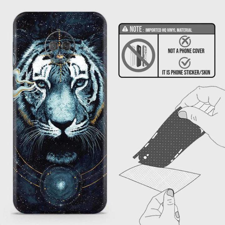 Motorola Moto G6 Plus Back Skin - Design 4 - Vintage Galaxy Tiger Skin ...