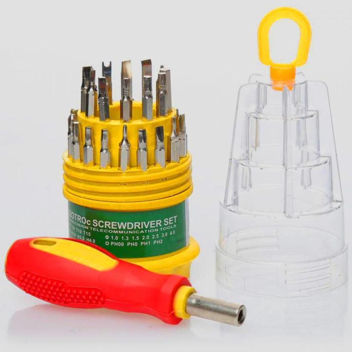 Screw Driver Set 31 in 1 Multifunctional Batch of Head Screwdriver set ...