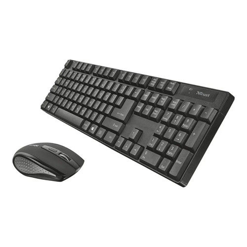 Victsing® Wireless Keyboard & Mouse Combo – 2.4GHz Silent Ergonomic Set ...
