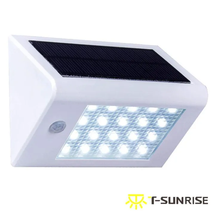 Solar 20 LED Security Wall Flood Light Spotlight PIR Motion Sensor ...