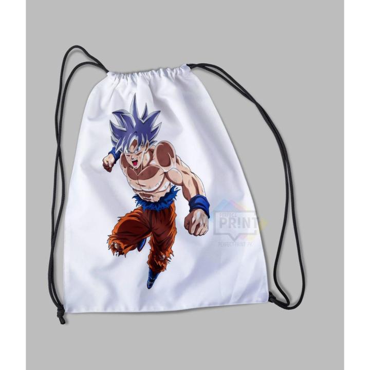 Beautifull Goku Dragon Ball Custom Drawstring Bag | Daraz.pk