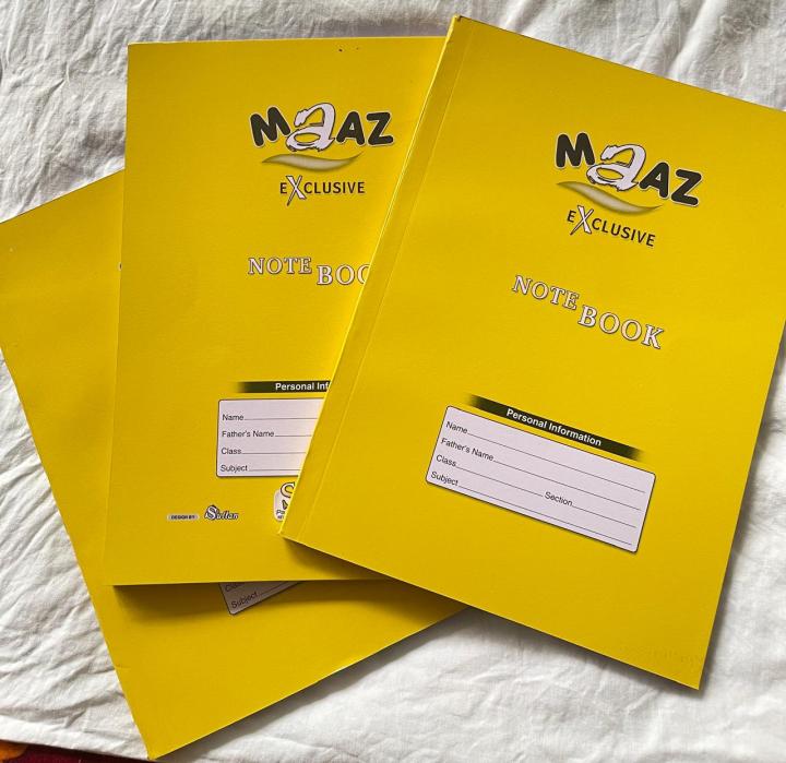 Copy/ Notebook single line of 160 pages pack of 1 | Daraz.pk