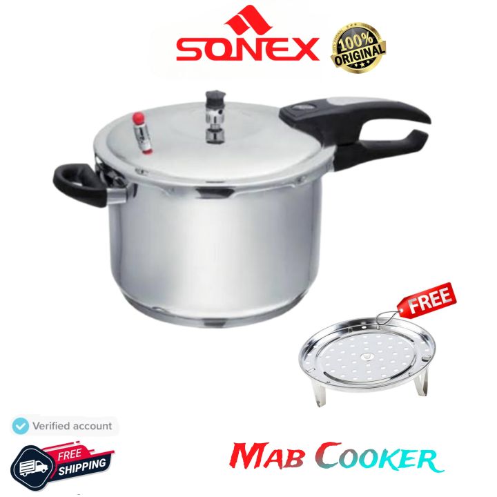 Original Sonex MAB Steamer Pressure cooker Steel Best Quality All Sizes ...