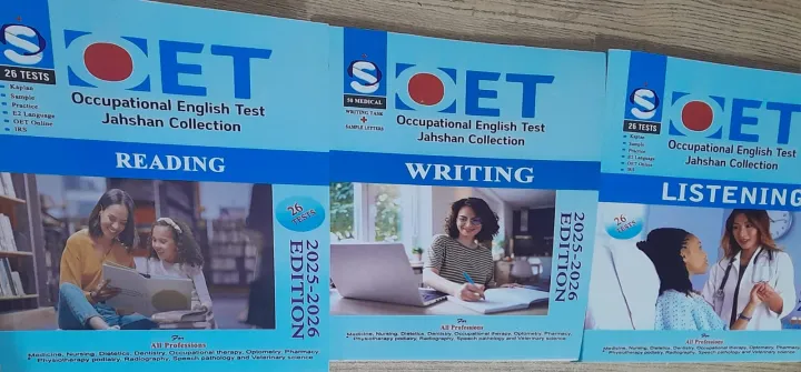 OET occupational english test Jahshan collection set of 3 reading ...