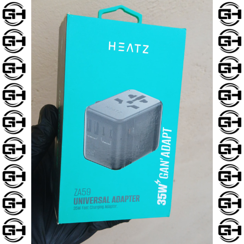 Heatz ZA59 Universal Travel Adapter – 35 W Charger | 8 Ports | Global ...
