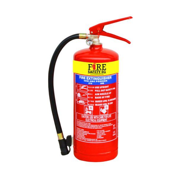 DCP Pre-Filled With Warranty Dry Chemical Powder 4KG - First Alert Home ...