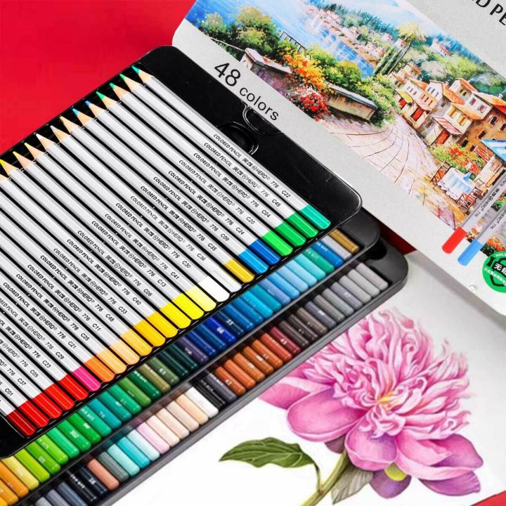 HERO 48 Color Pencils. | Daraz.pk