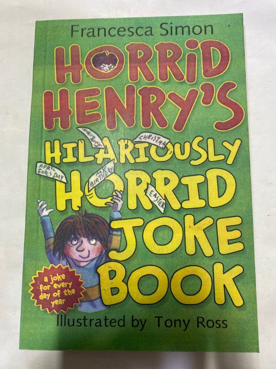 Horrid henry joke book by francesca simon | Daraz.pk