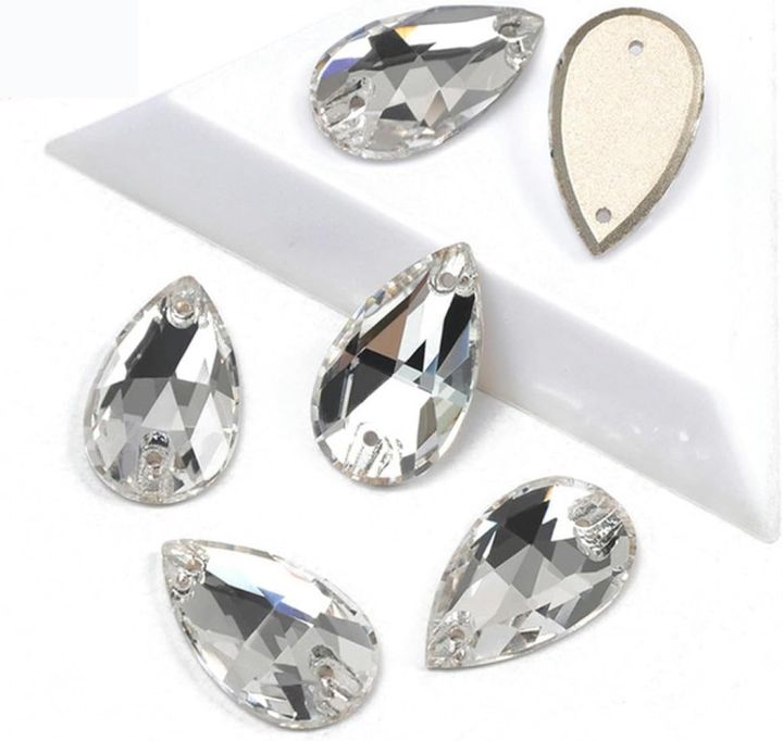 Sew On Rhinestone Flatback Crystal Glass Strass Sewing Stones for ...