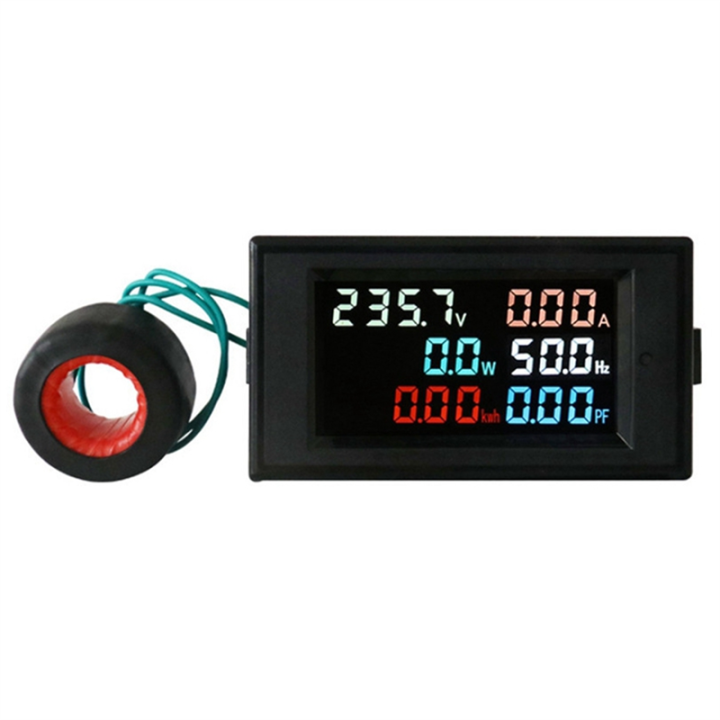 AC200-450V 100A LCD Digital Panel Wattmeter Meter | Daraz.pk