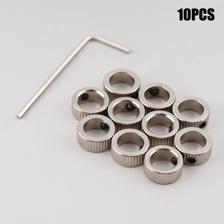 10PCS Wheel Lock Collar Shaft Axle Bushing Metal Landing Gear Stopper ...