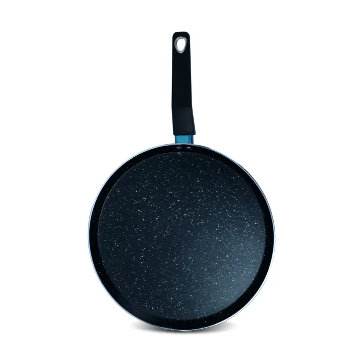 Black Marble Coated Hot Plate / Fry pan tawa / Size - 30, 33cm | Daraz.pk