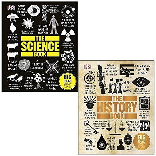 The Science Book, The History Book 2 Books Collection Set - Big Ideas ...