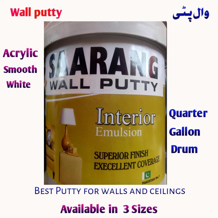 wall putty / Primer Filler Putty (Filling) For Walls and Ceilings ...