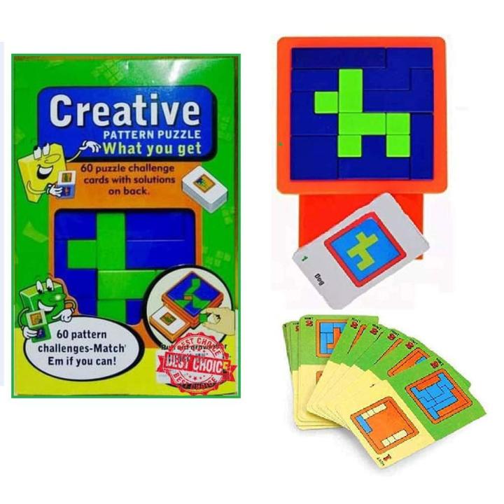 Creative Pattern Puzzle 60 Challenges | Daraz.pk