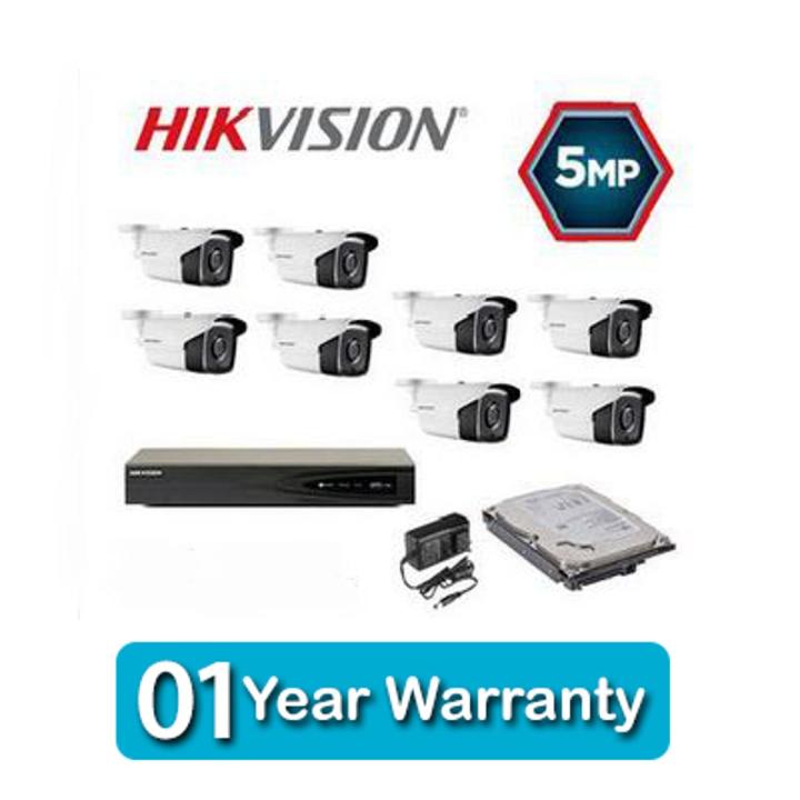 Bundle of 8 CCTV Cameras (Turbo HD 5.0MP I.R Night Vision Camera) with ...