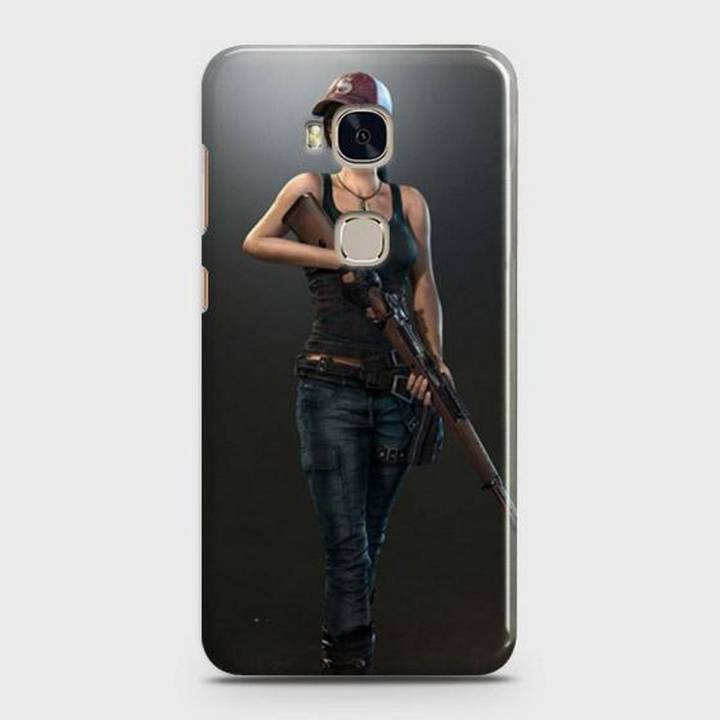 Honor 5X Cover Pubg Female character Hard Cover- Design 1 Case | Daraz.pk