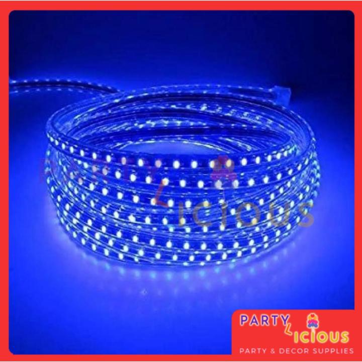 Blue Color Flexible Rope Led Strip light with Adapter Water Proof in ...
