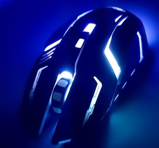 AITNT X60 Gaming Mouse, RGB Gaming Mouse, RGB Wired Esport Mechanical ...