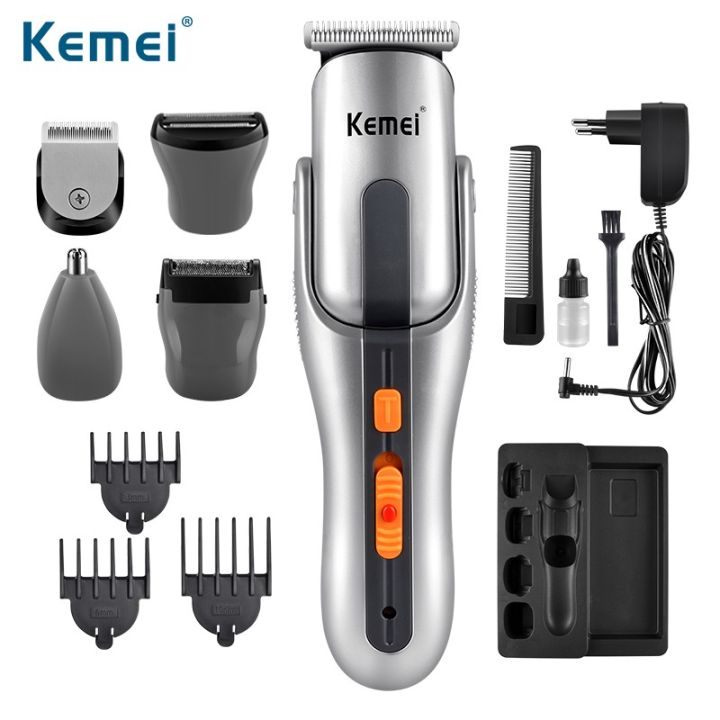 Kemei km-680A Original 8 in 1 Trimmer Shaver Nose Trimmers All in 1 ...