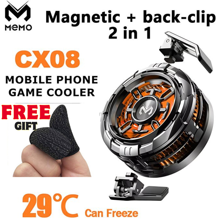 CX07 / CX08 / CX08 PRO Cell Phone Cooler Mobile Phone Magnetic Radiator ...