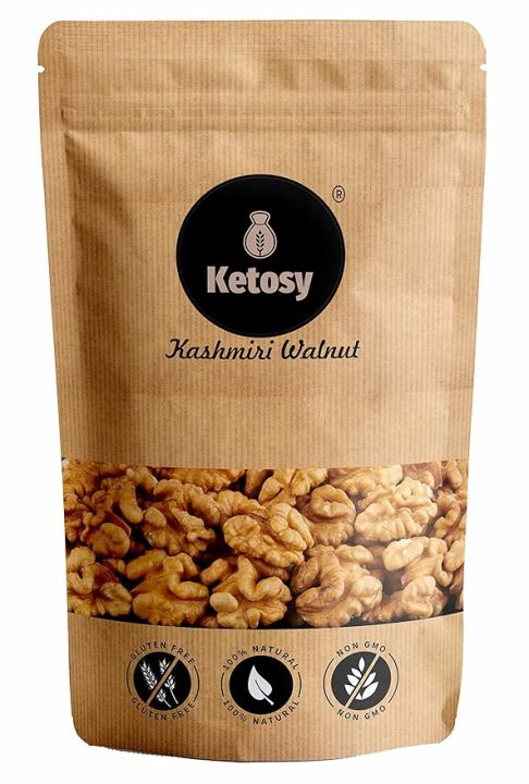 Regular Walnut Without Shell, Regular Akhrot giri Dry Fruit, Rich in Omega-3, Perfect for ...