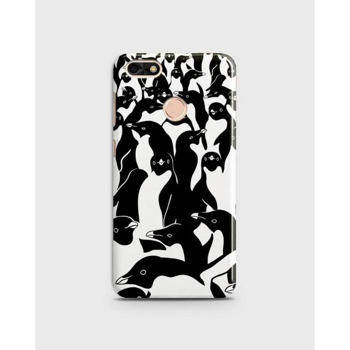 P9 Case Cover 3d Hard- Huawei Penguin Print - 1cover2462 | Daraz.pk