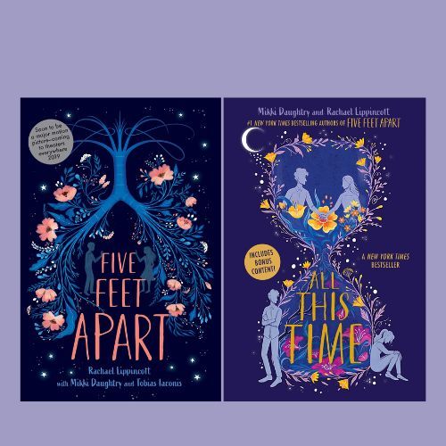 2 Books Combo 1,All This Time 2, Five Feet Apart By Rachael Lippincott ...