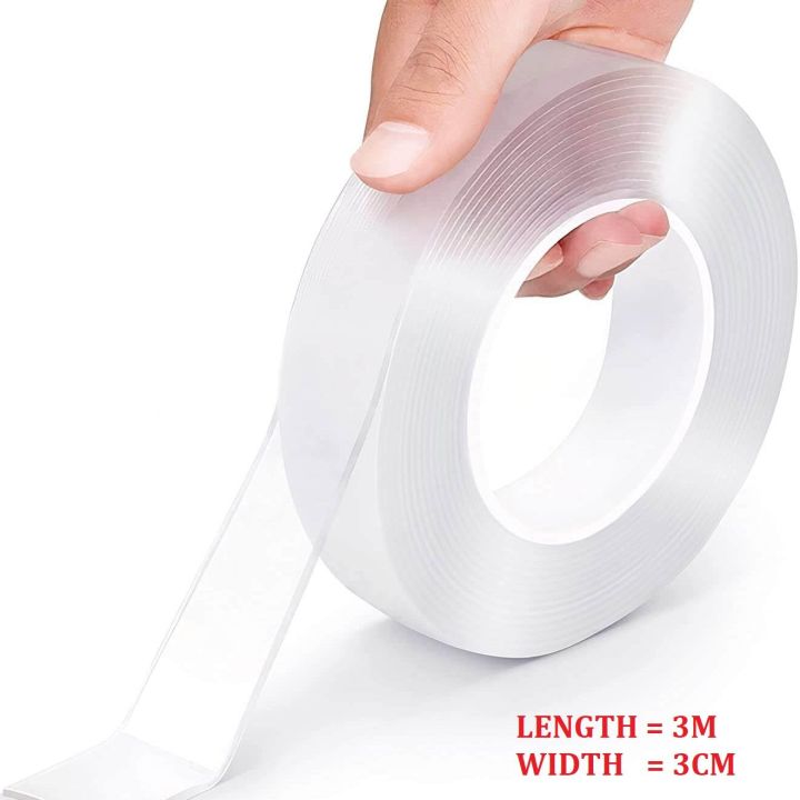Double Sided Washable Adhesive Tape 3M Reusable and Washable Adhesive ...