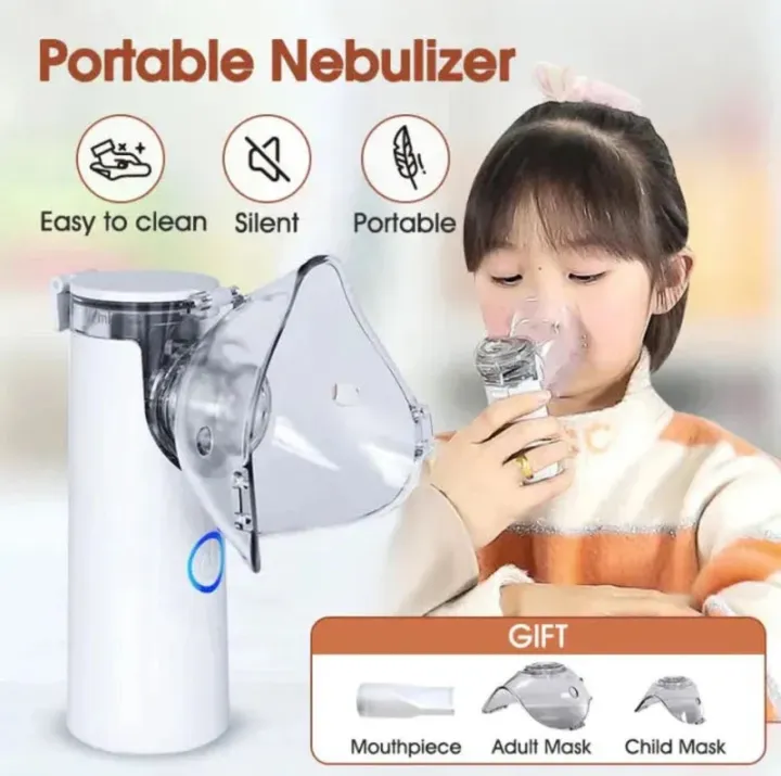 Premimum Quality Electric Mesh Portable Nebulizer Machine & Mask for ...