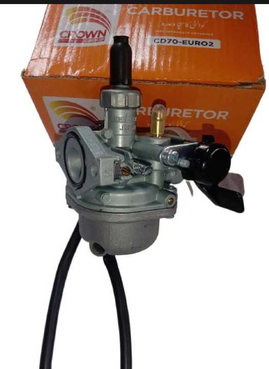 Crown / Lifan CD70 Motorcycle Carburetor – Compatible with CD70-Type ...
