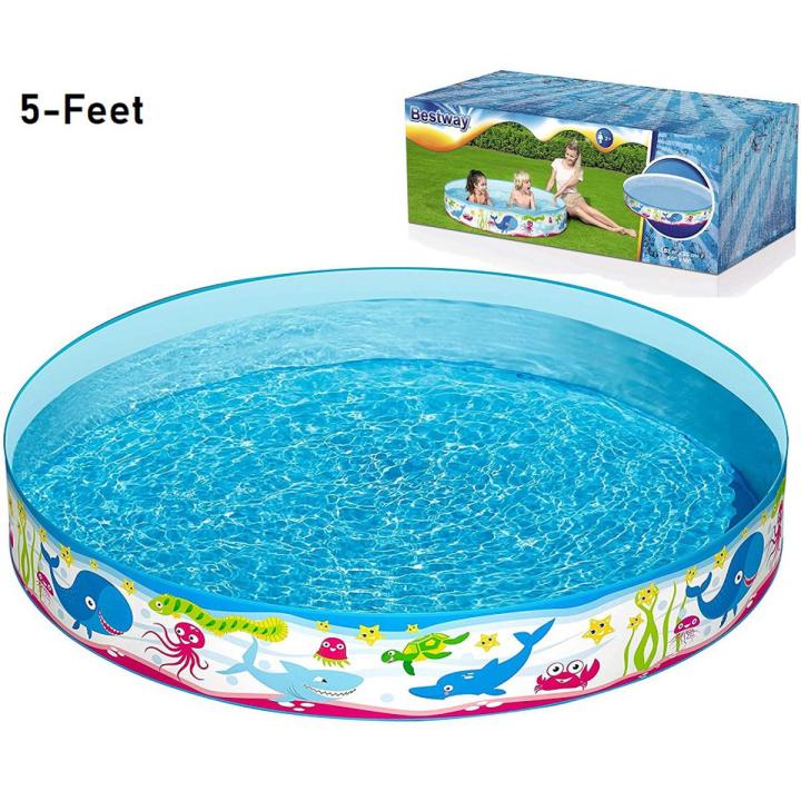 Bestway Sea Swimming Fun Play Pool Without Air 5' feet Fill-N-Fun ...